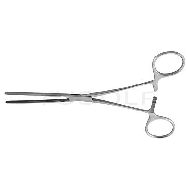 PINZA CLAMP INTESTINAL DOYEN RECTA 18 Cm. Rudolf - Rafael del campo